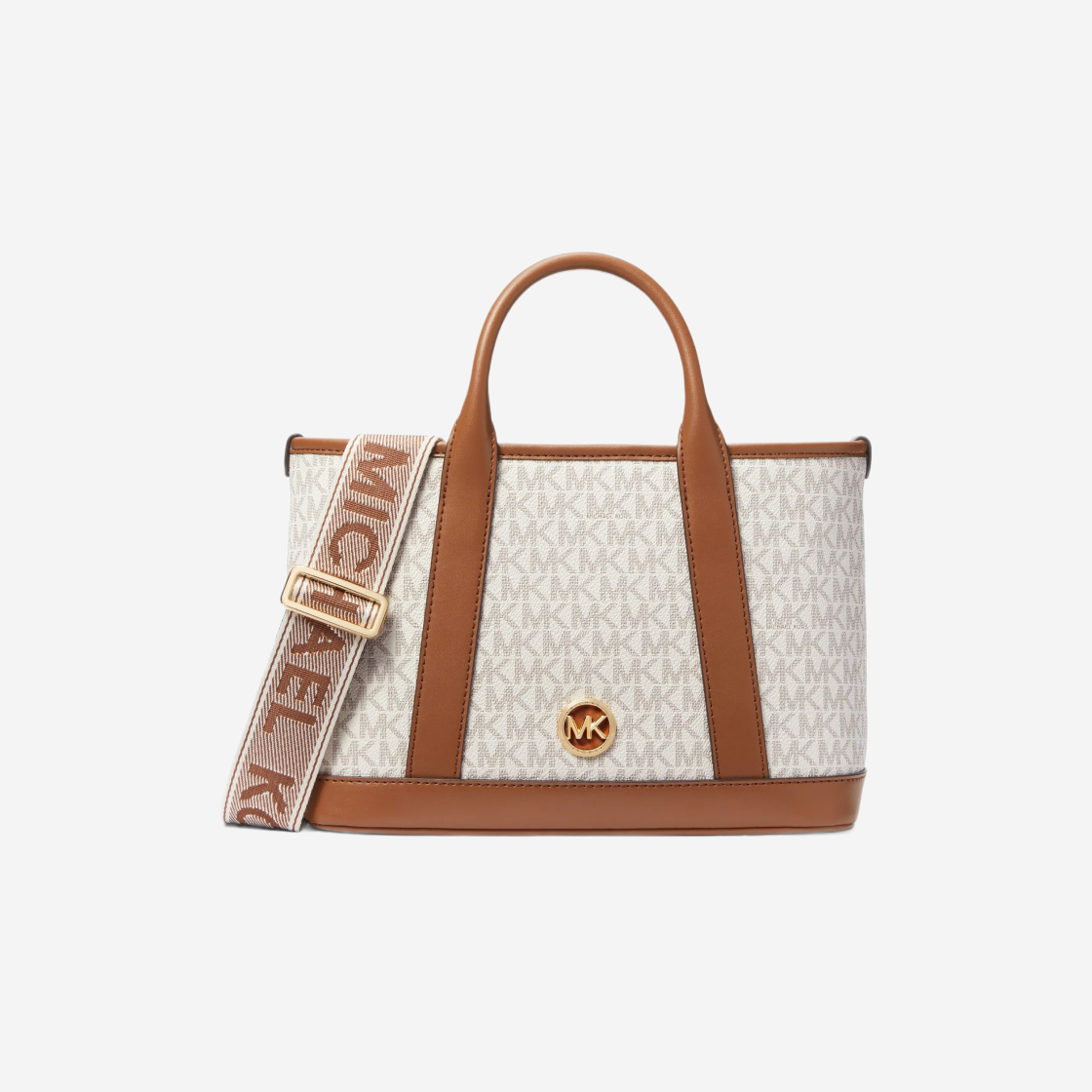 마이클 코어스 루이사 스몰 시그니처 로고 사첼 바닐라 러기지 | Michael Kors | KREAM