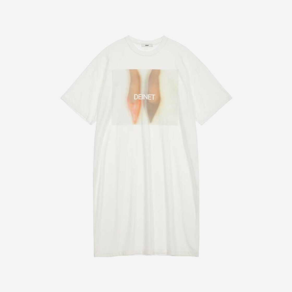 (W) 다이닛 프린팅 박시 드레스 아이보리 | Deinet | KREAM