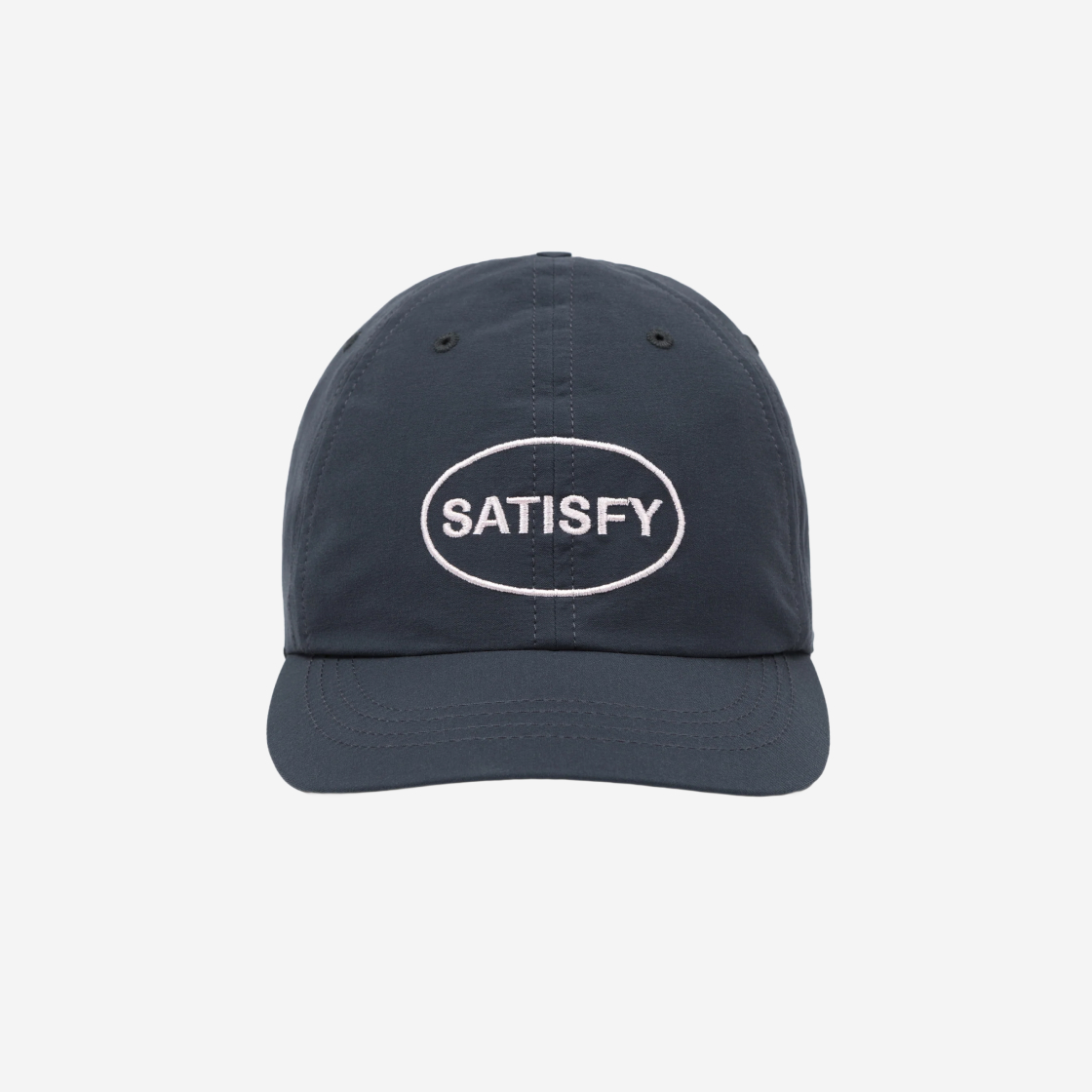 새티스파이 피스쉘 러닝 캡 차콜 | Satisfy | KREAM