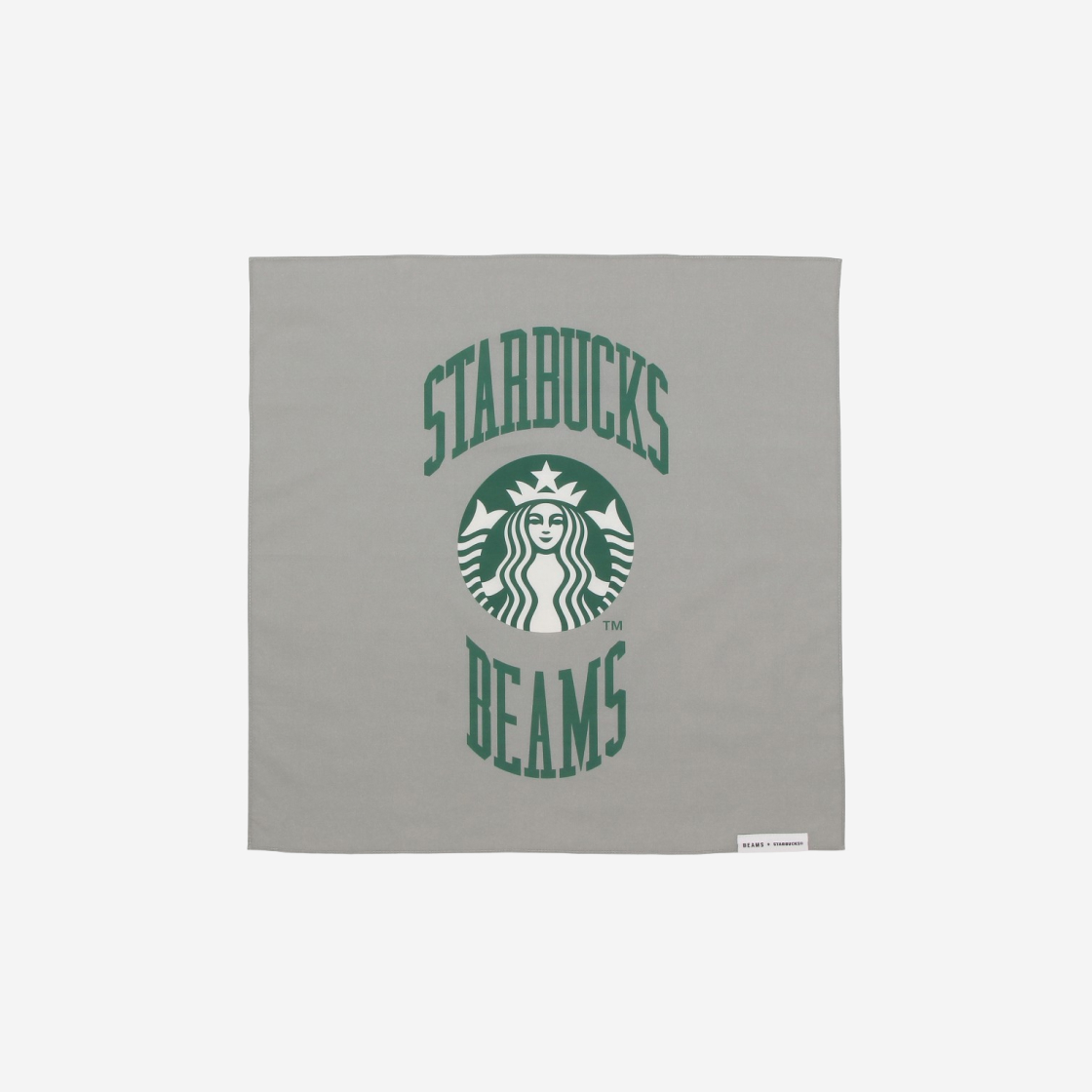 스타벅스 x 빔즈 반다나 컬리지 디자인 그레이 | Starbucks | KREAM