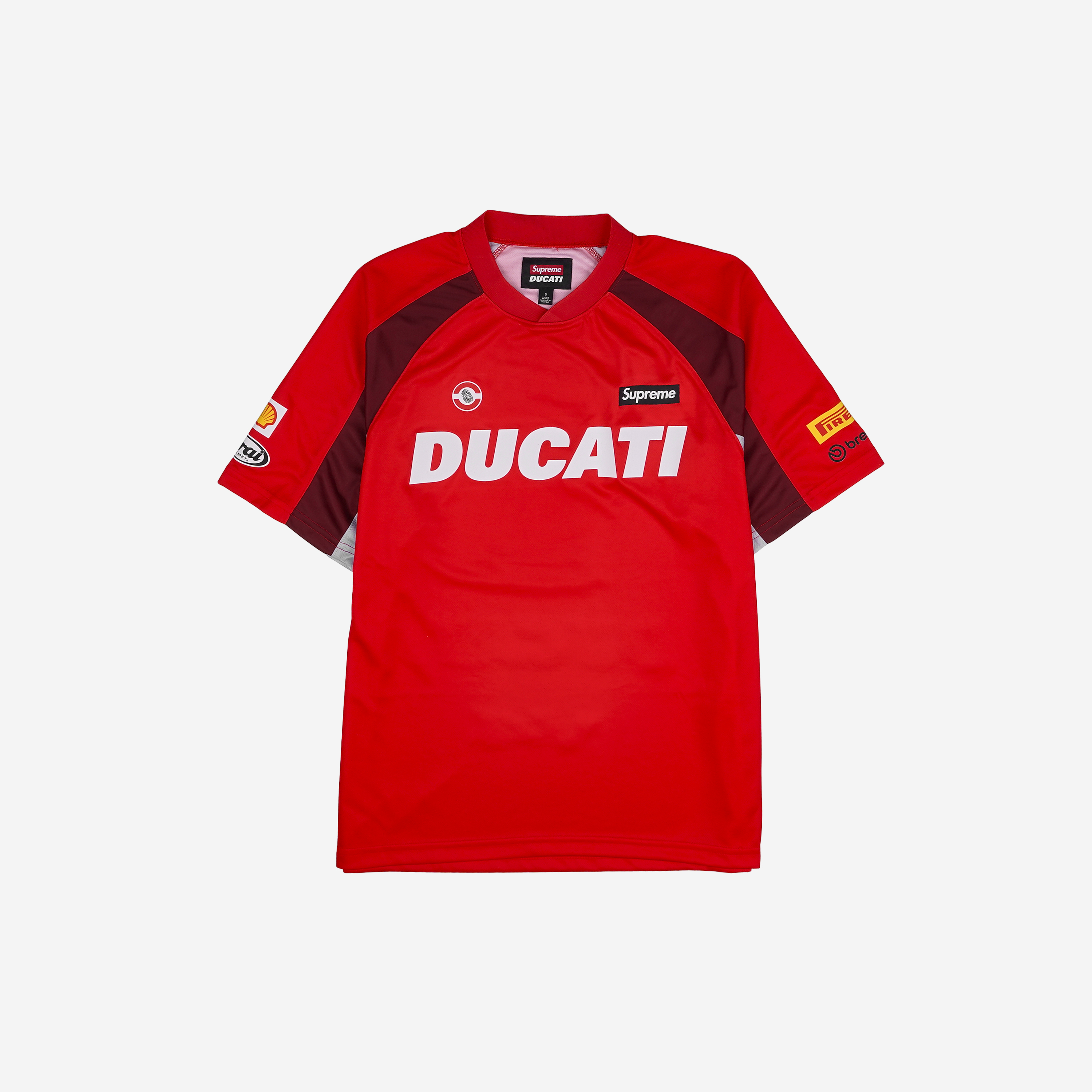 슈프림 x 두카티 사커 저지 레드 - 24SS | KREAM