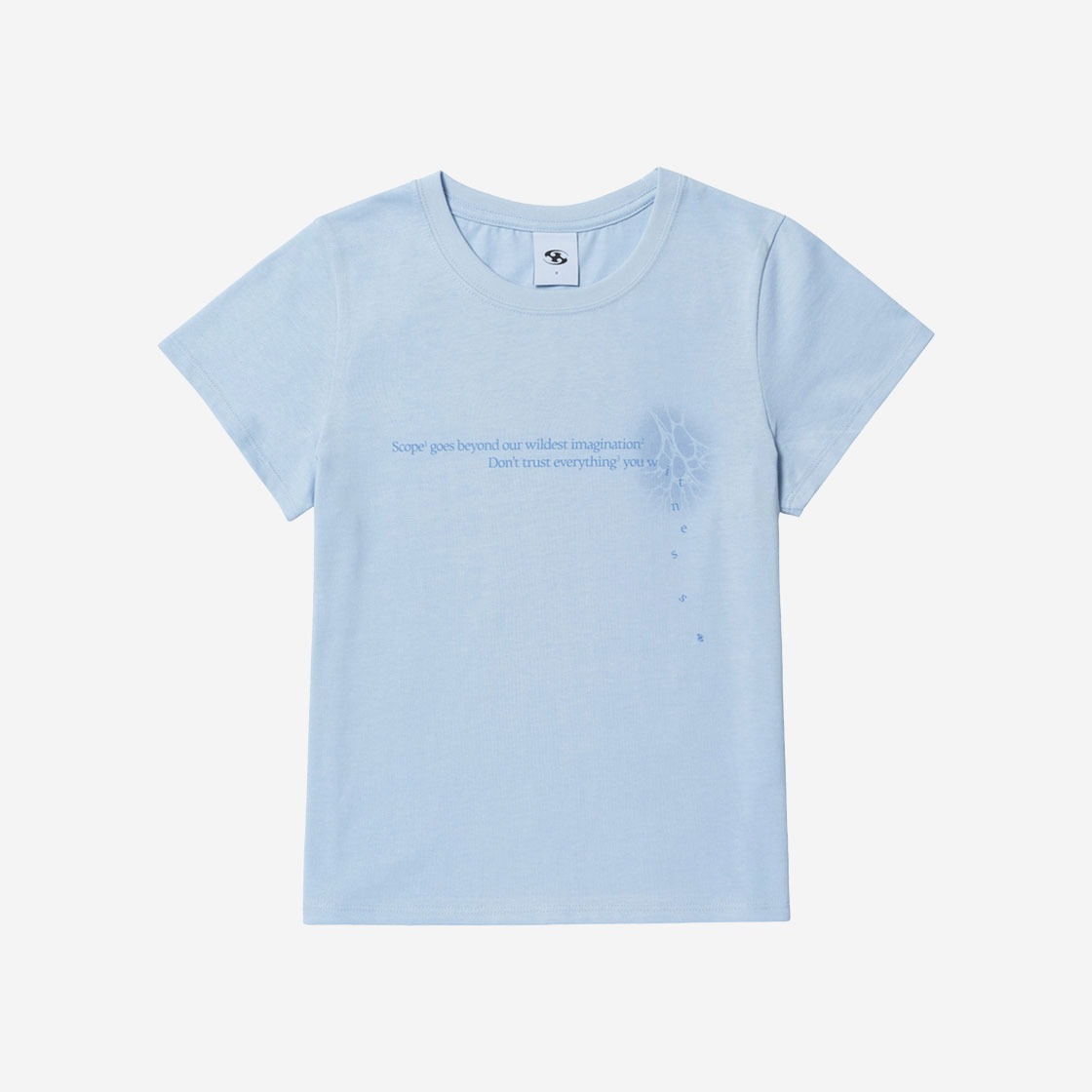 산산기어 우먼 아이위트니스 티셔츠 스카이 블루 | Sansan Gear | KREAM