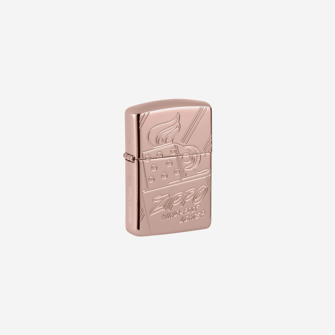 지포 스크립트 컬렉티블 라이터 로즈 골드 | Zippo | KREAM