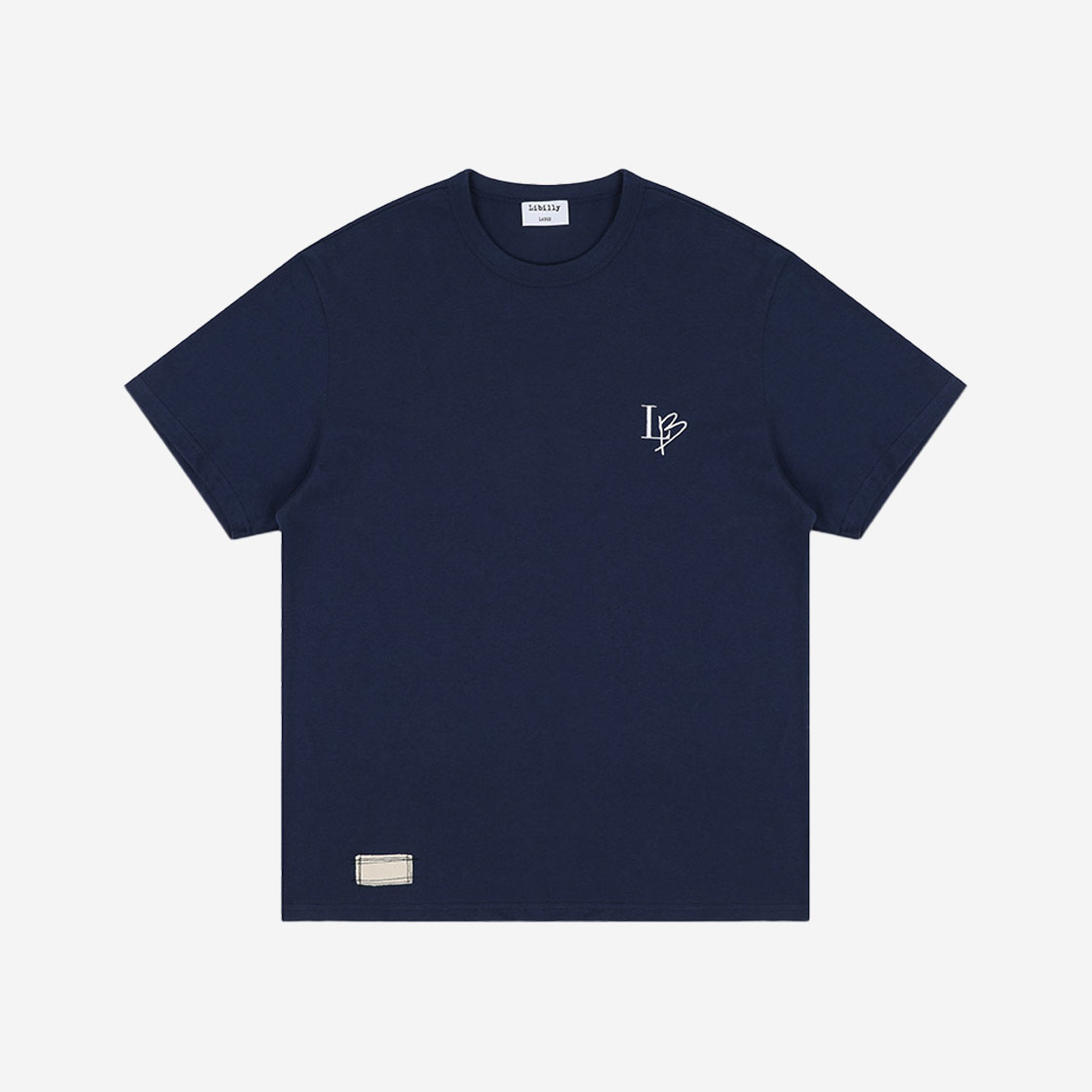 리빌리 LB 로고 티셔츠 인디고 | LIBILLY | KREAM