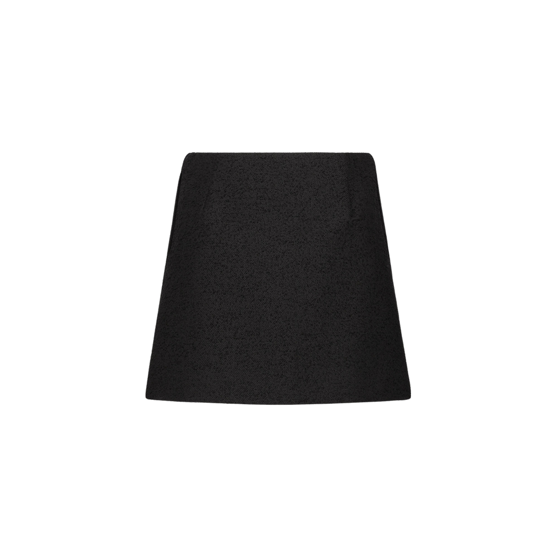 (W) 디올 플레어 미니스커트 블랙 버진 울 코튼 부클레 | Dior | KREAM