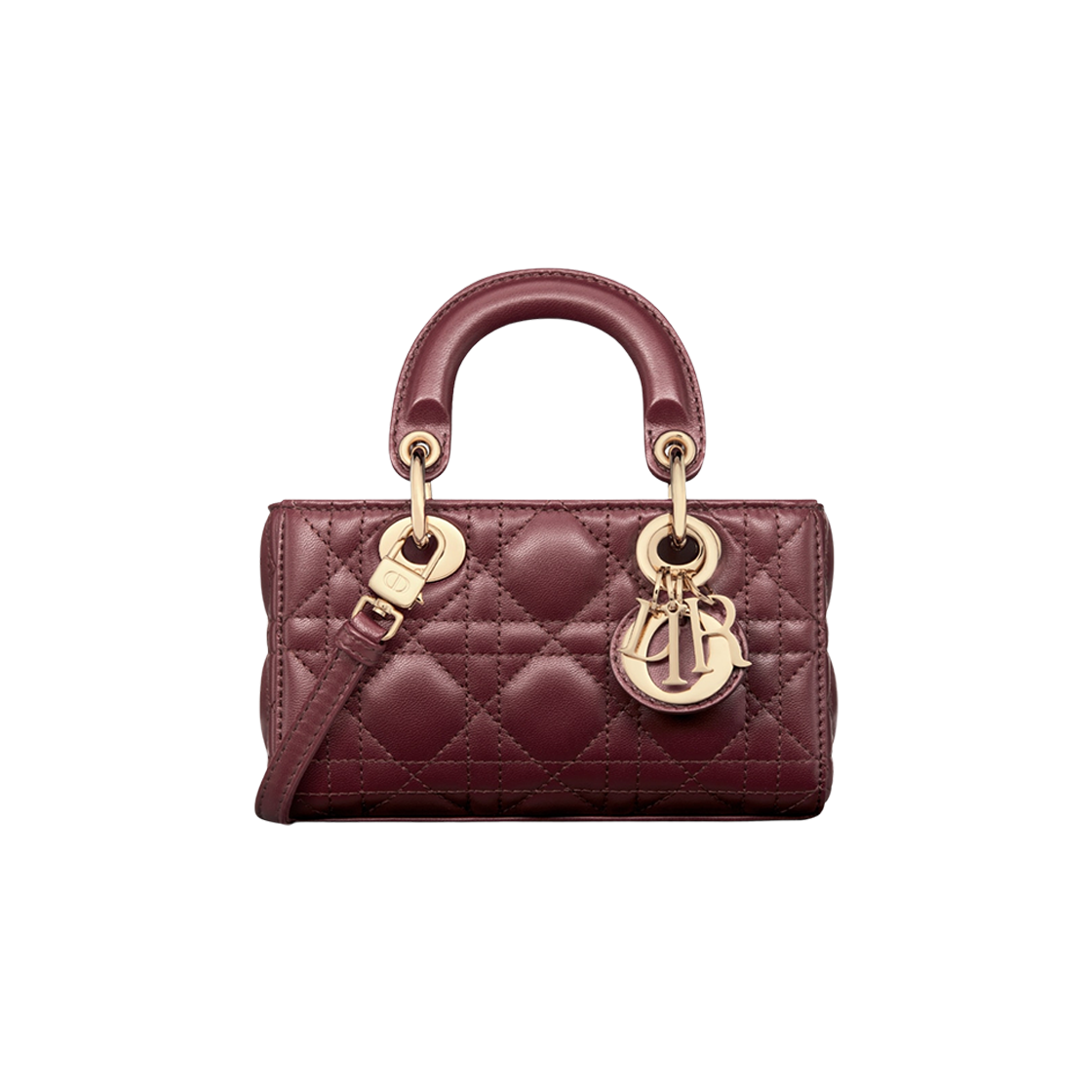 디올 레이디 디조이 마이크로 백 버건디 | Dior | KREAM
