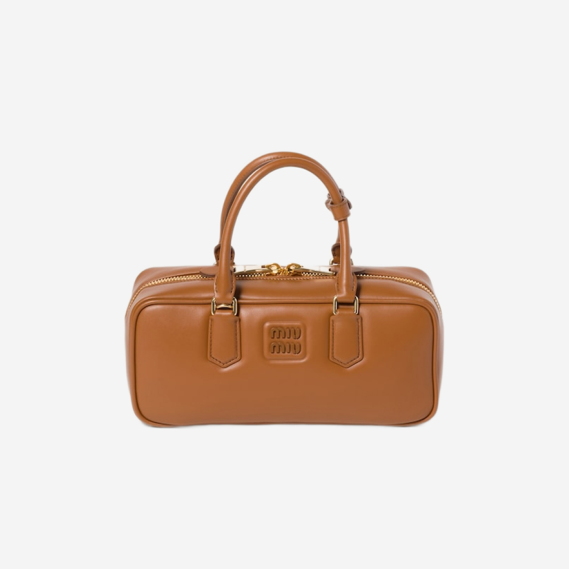 미우 미우 아르카디 레더 백 꼬냑 | Miu Miu | KREAM