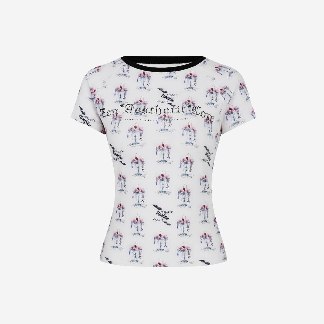 카시코 핫픽스 레글런 티 쥬얼 칵테일 | Kashiko | KREAM