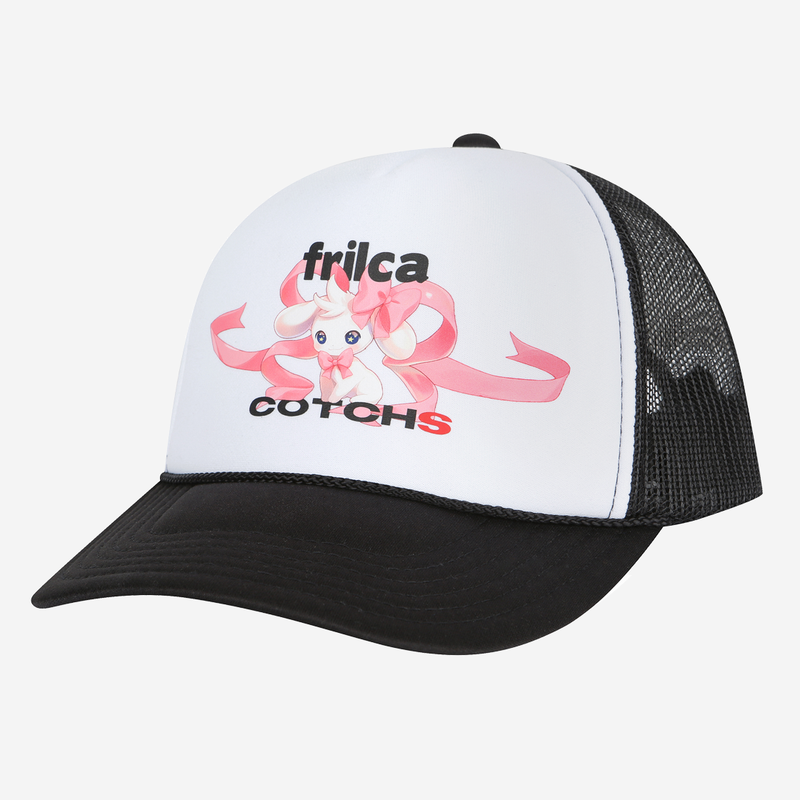 카치스 x 프릴카 프리코 트러커 캡 블랙 | COTCHS | KREAM