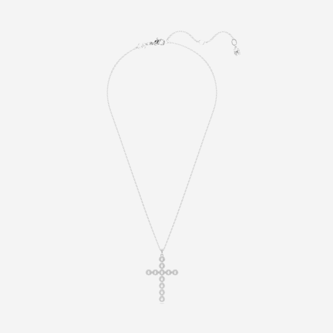 (W) 스와로브스키 인시그네 펜던트 믹스 컷 크로스 화이트 로듐 플래팅 | Swarovski | KREAM