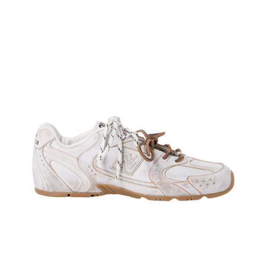 (W) 뉴발란스 x 미우 미우 530 스웨이드 메쉬 스니커즈 에크루 | New Balance | KREAM