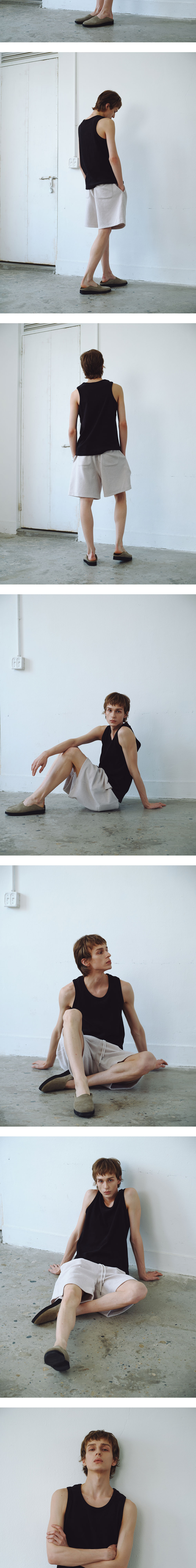 바이랑 수피마 로고 슬리브리스 블랙 | BY RANG | KREAM