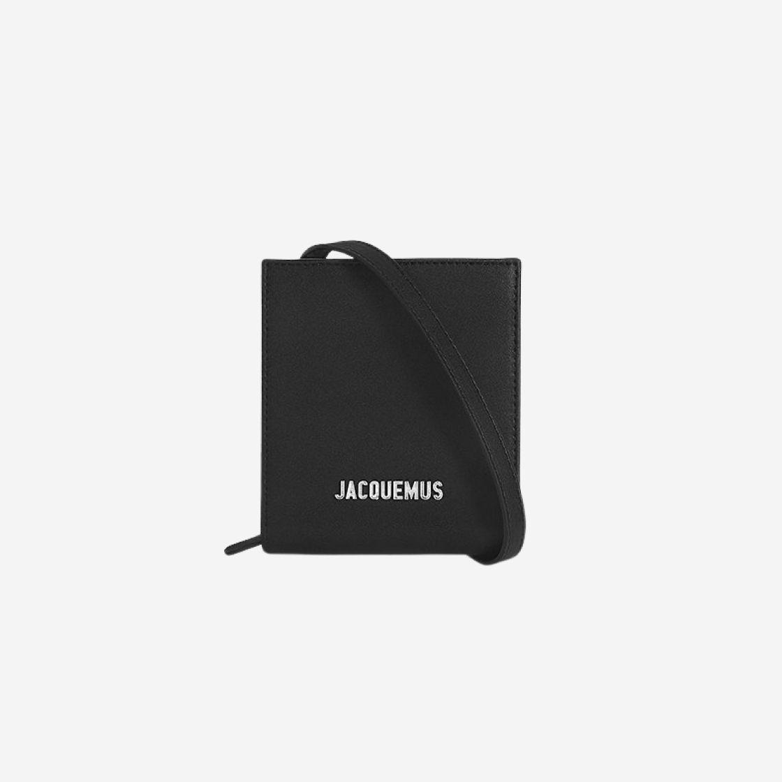 자크뮈스 르 가드조 랜야드 스퀘어 월렛 블랙 | Jacquemus | KREAM