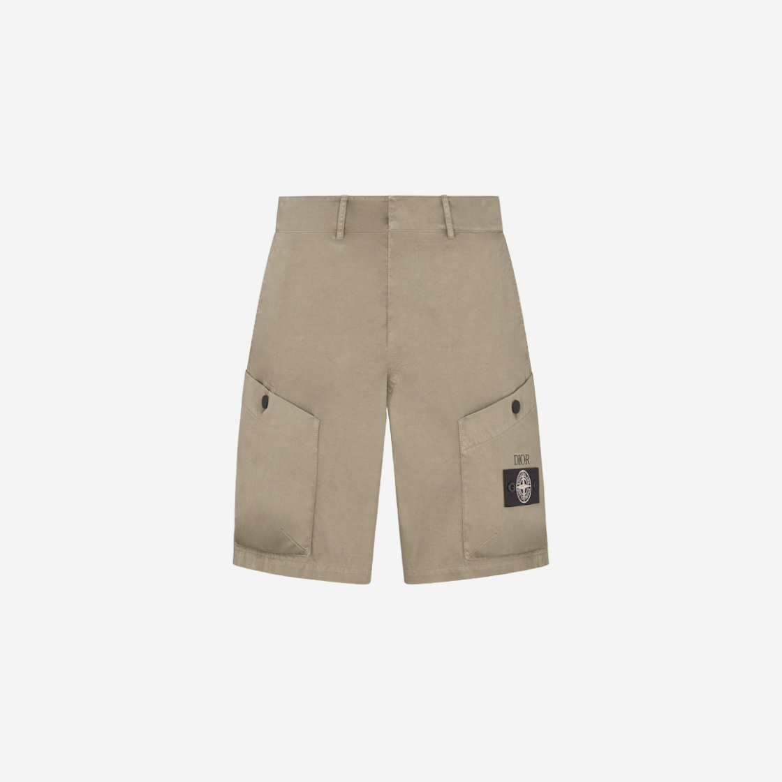 디올 x 스톤 아일랜드 버뮤다 쇼츠 브라운 | Dior | KREAM