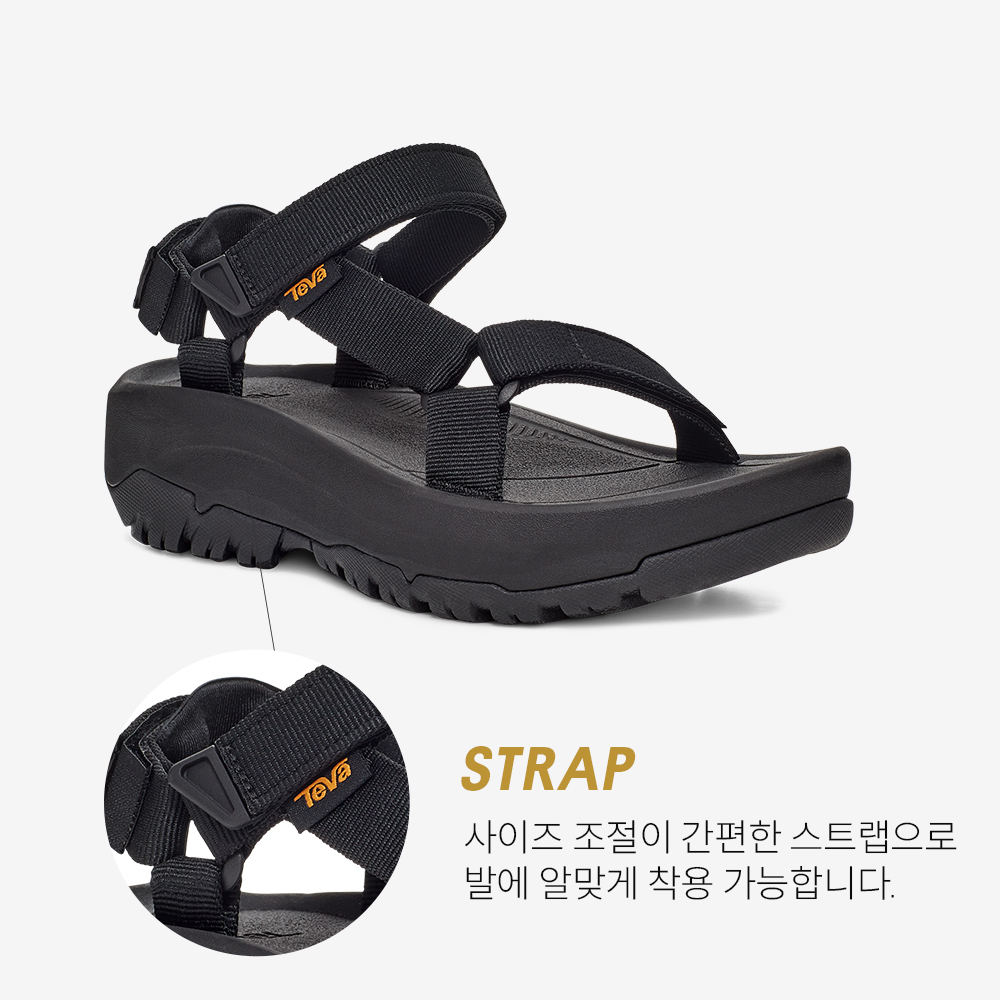 테바 우먼 허리케인 XLT2 엠프솔 (BLK) | TEVA | KREAM