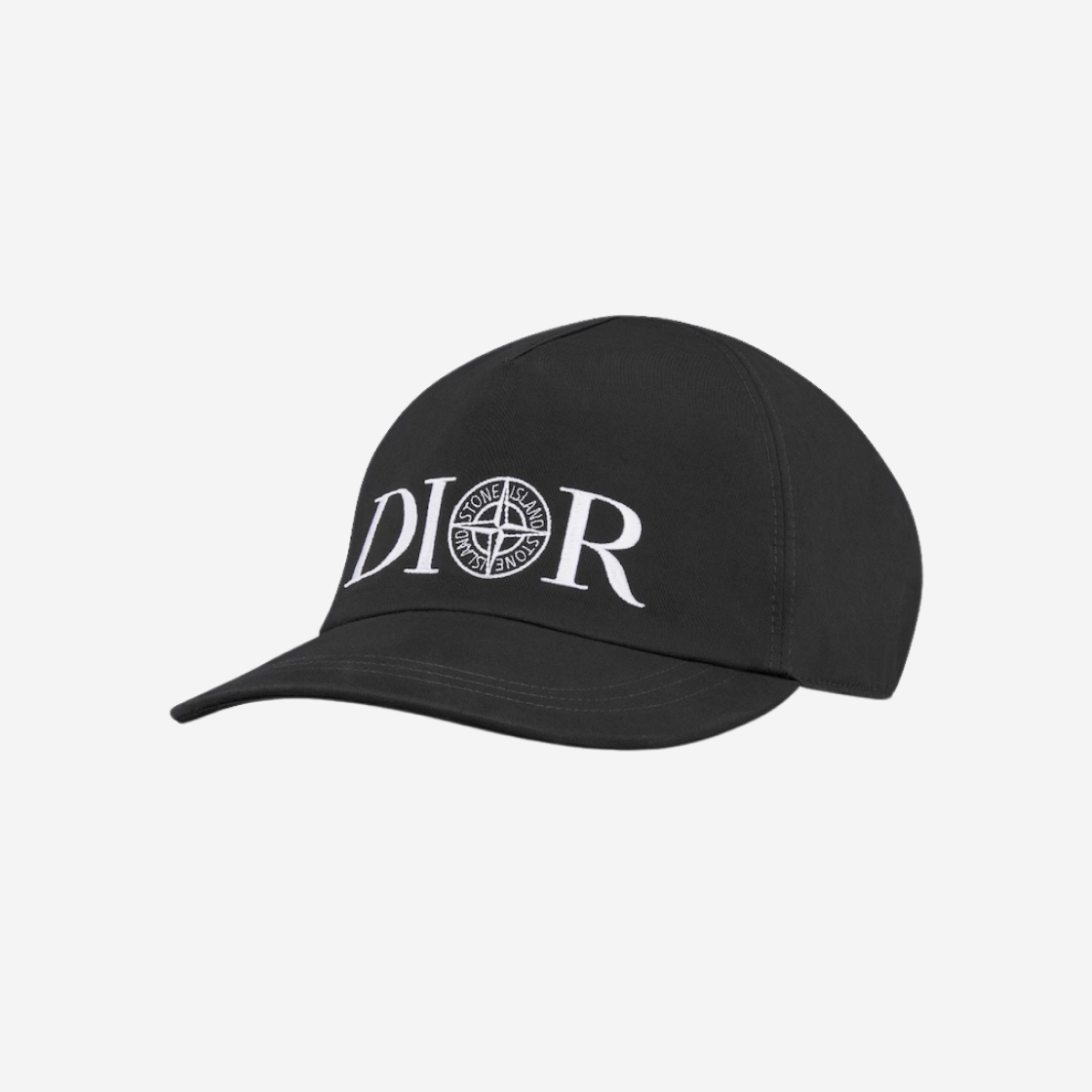 디올 x 스톤 아일랜드 베이스볼 캡 블랙 | Dior | KREAM