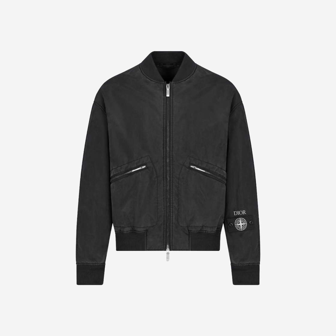 디올 x 스톤 아일랜드 봄버 자켓 블랙 | Dior | KREAM