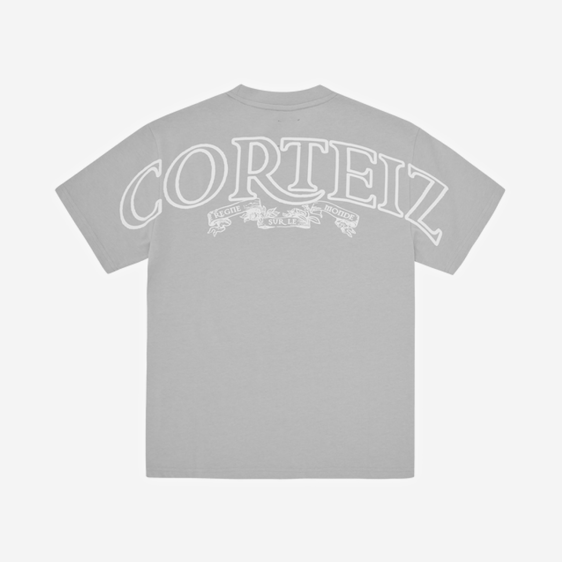 코르테이즈 로얄 헤비웨이트 티셔츠 그레이 | Corteiz | KREAM