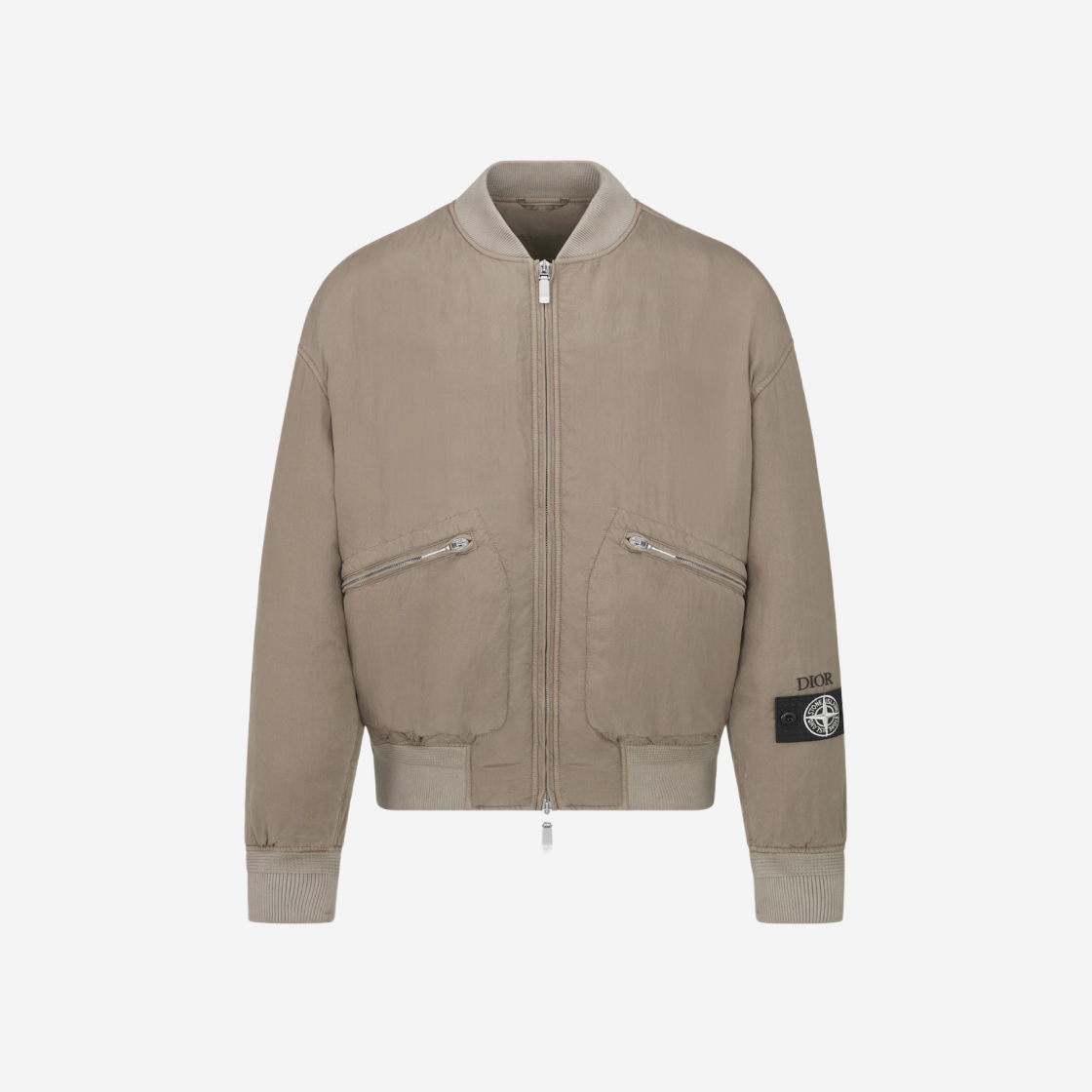 디올 x 스톤 아일랜드 봄버 자켓 브라운 | Dior | KREAM