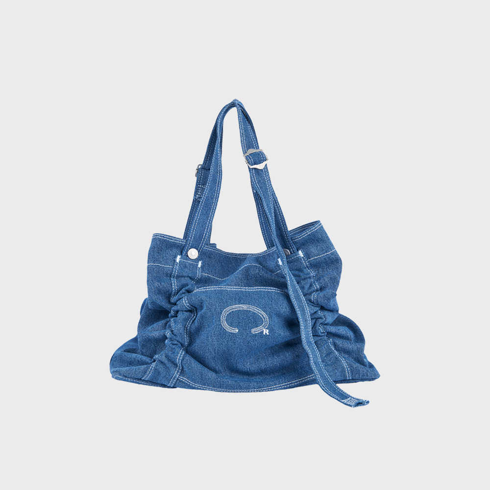 초록 스튜디오 오버롤 백 미디엄 데님 | Chorok Studio | KREAM