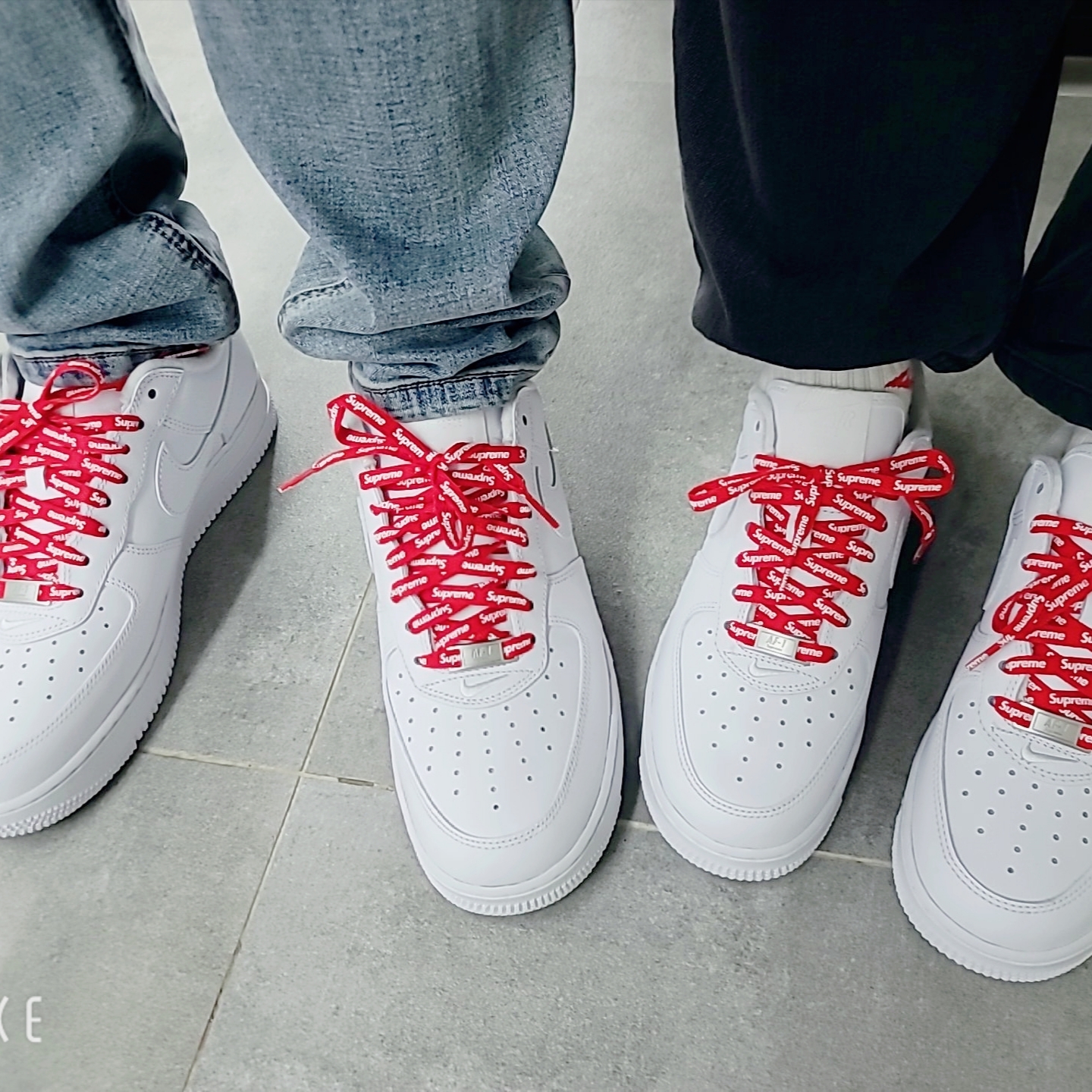 #나이키x슈프림흰포스 해시태그 STYLE | KREAM