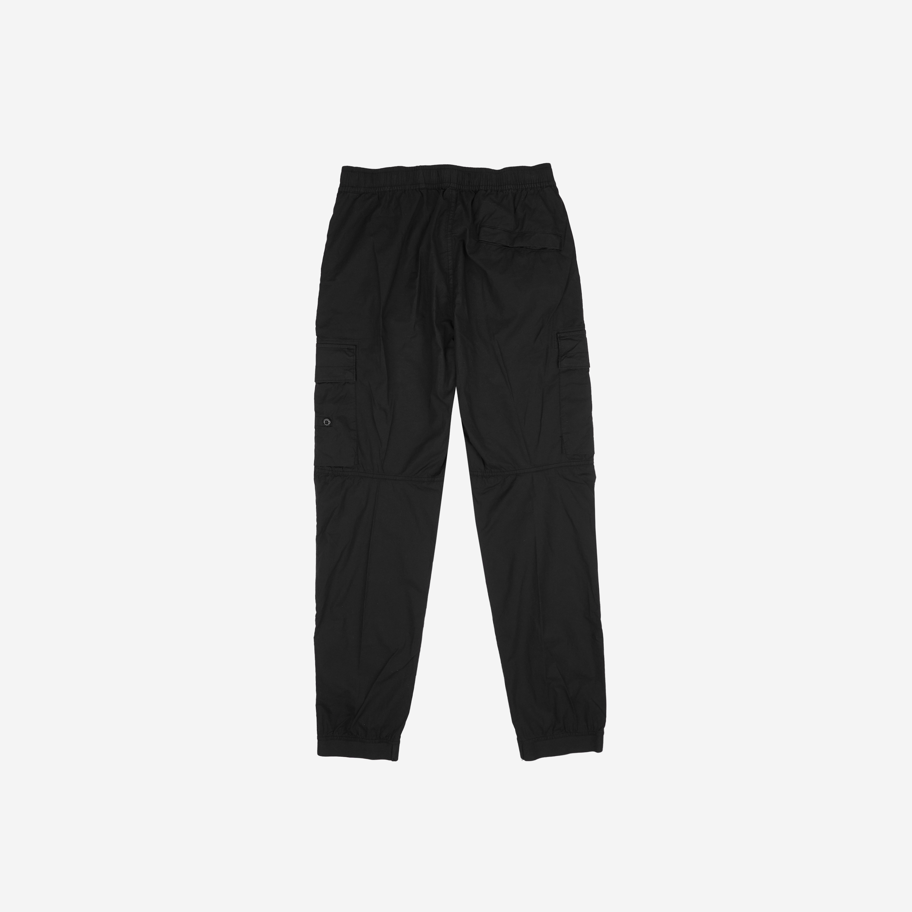 스톤 아일랜드 31303 스트레치 코튼 텔라 파라슈트 카고 팬츠 블랙 - 24SS | KREAM