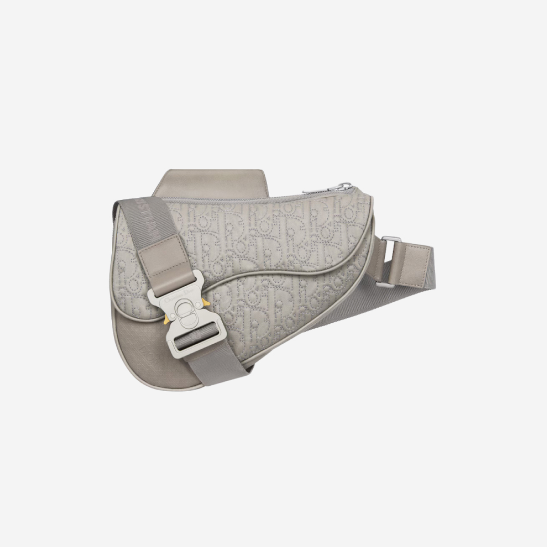 디올 x 스톤 아일랜드 새들백 리미티드 에디션 그레이 | Dior | KREAM