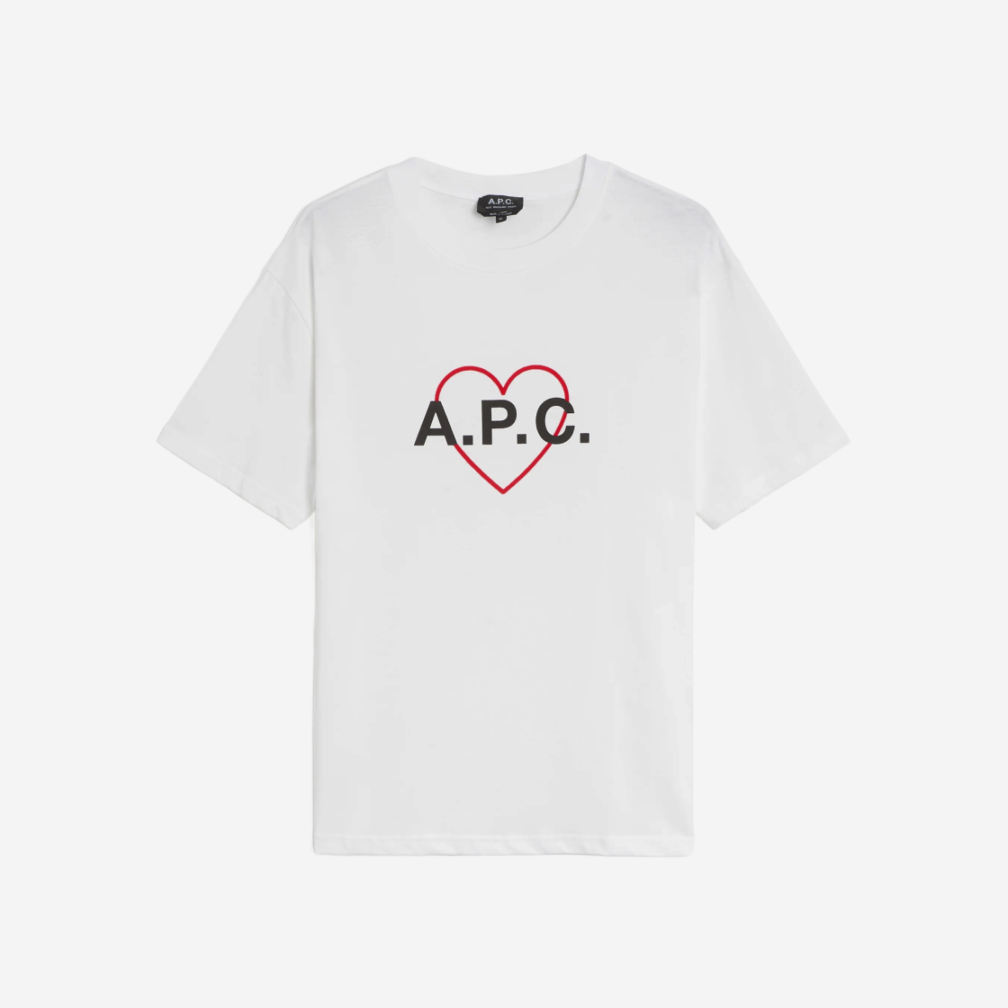 아페쎄 발렌타인 티셔츠 화이트 | A.P.C. | KREAM