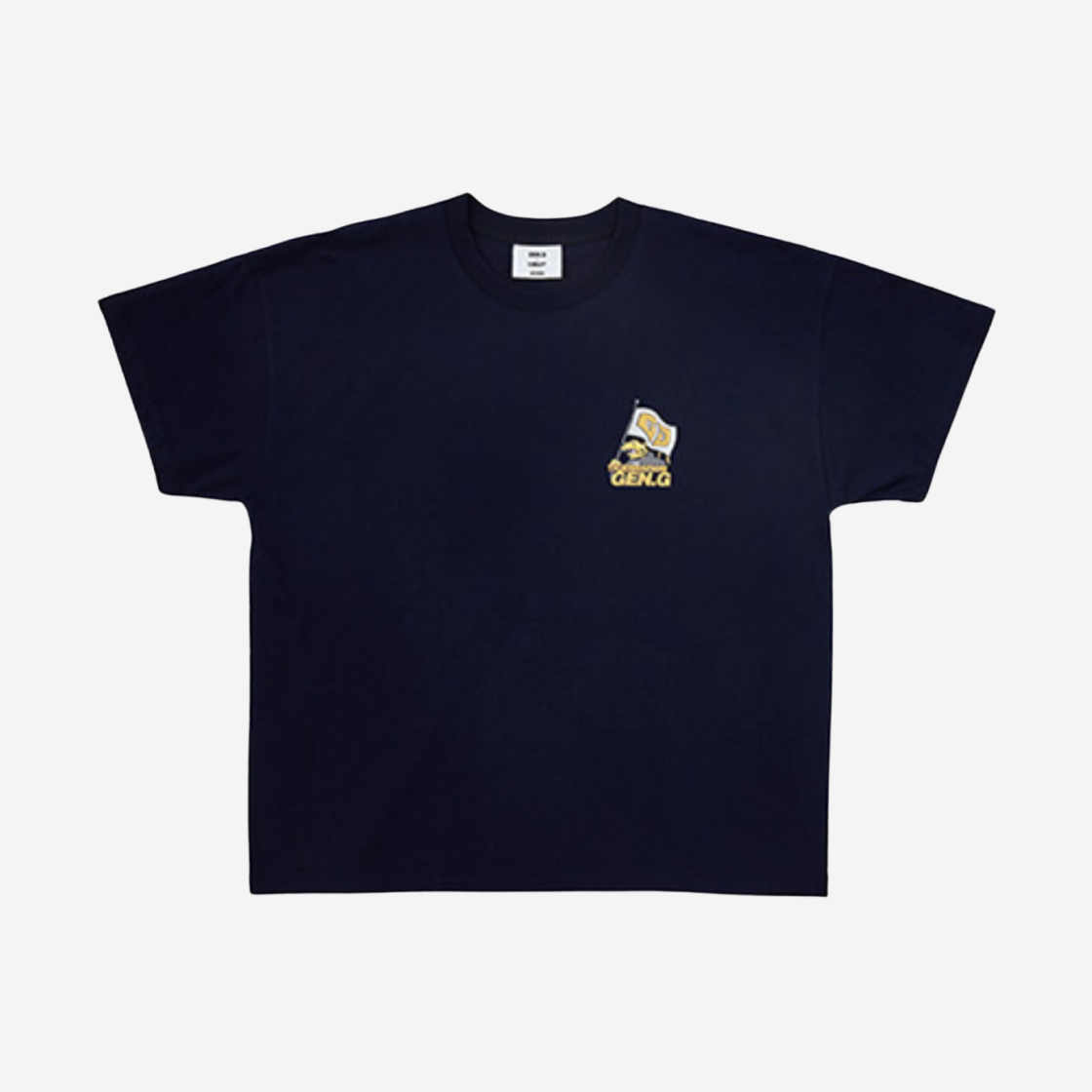 리빌리 x 젠지 2024 젠랑 로고 티셔츠 네이비 | LIBILLY | KREAM