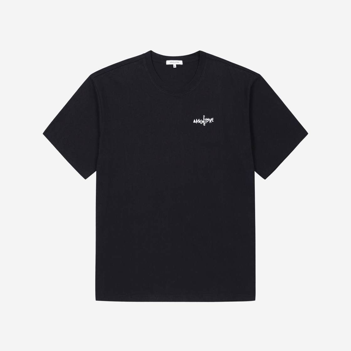 아모프레 DBSG X 방울과꼬막 티셔츠 버전 1 블랙 | AMOUPRE | KREAM