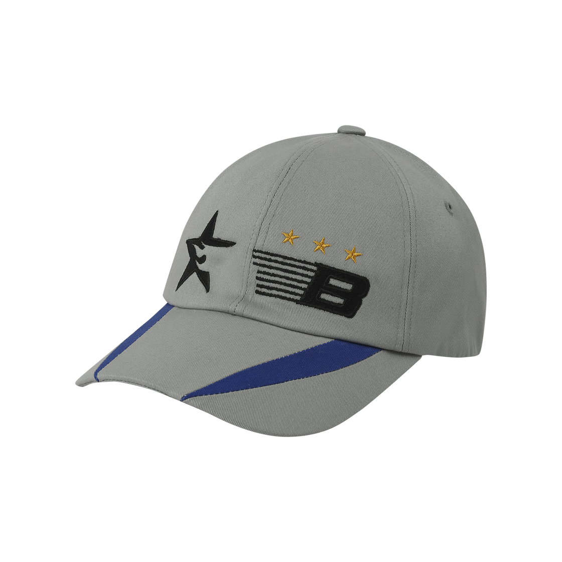 바우프 B 스타 레이싱 볼캡 라이트 그레이 | BAUF | KREAM