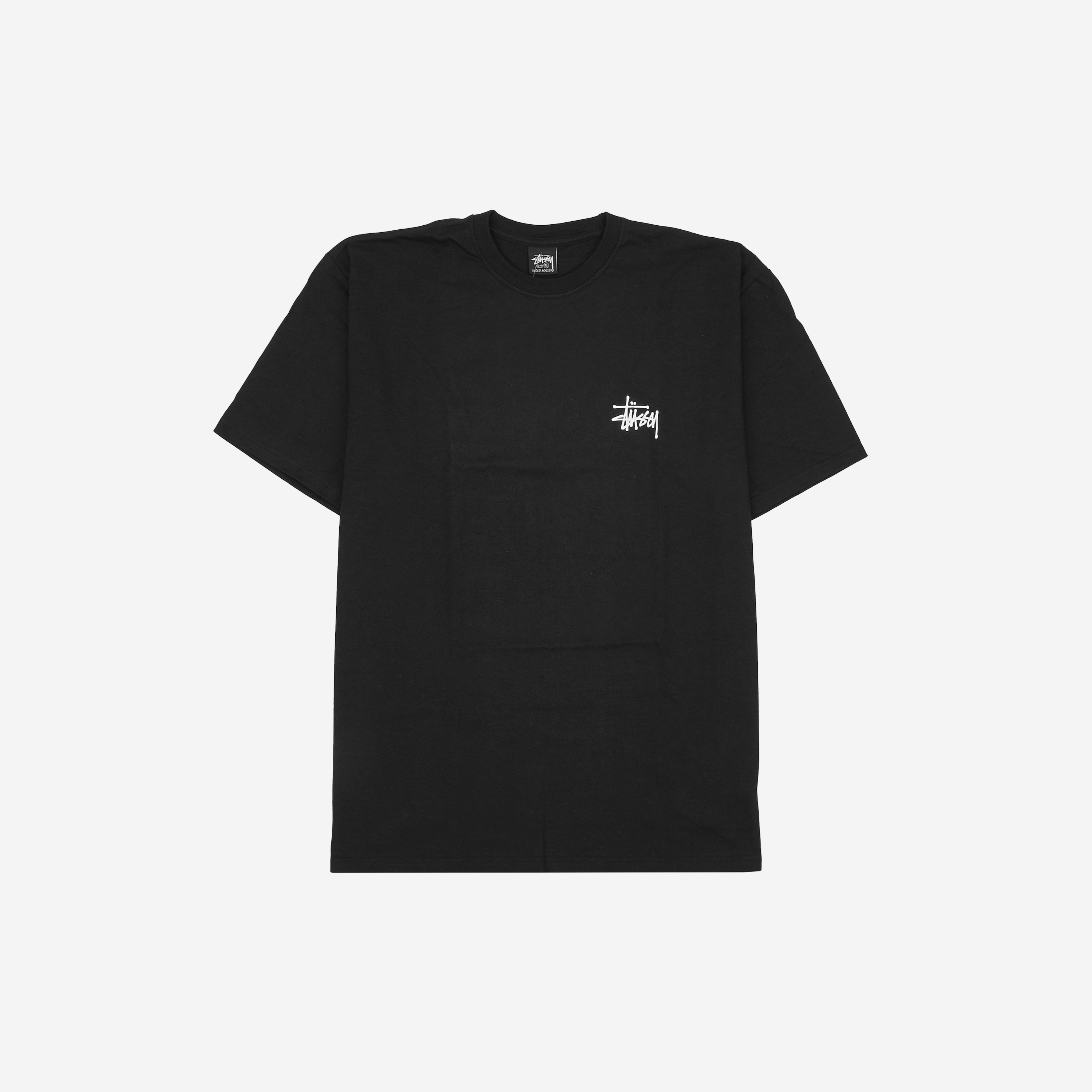 스투시 베이직 스투시 티셔츠 블랙 2023 | KREAM