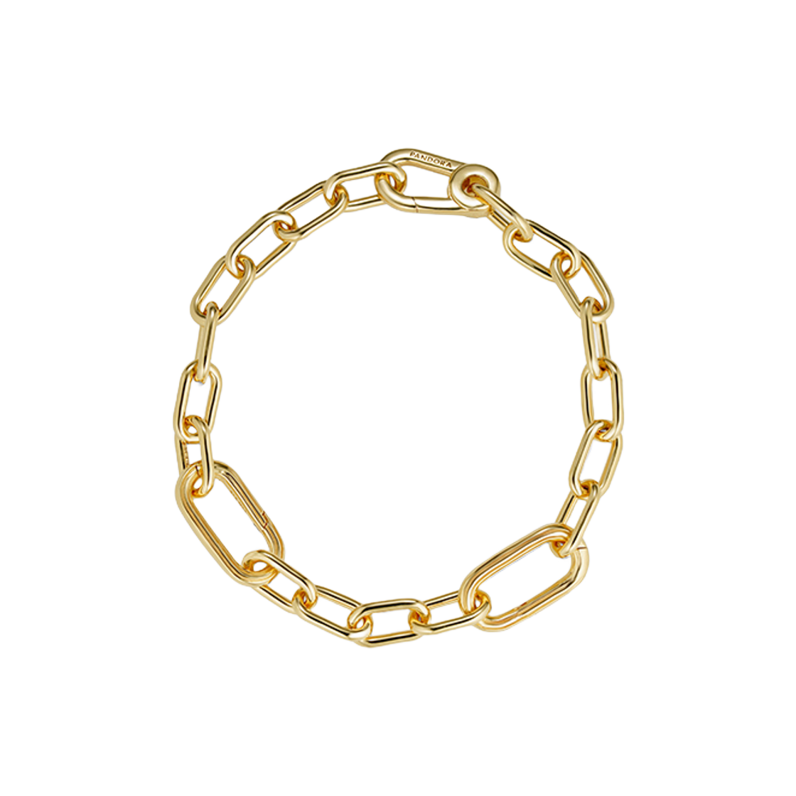 (W) 판도라 미 링크 체인 브레이슬릿 골드 플래팅 | Pandora | KREAM