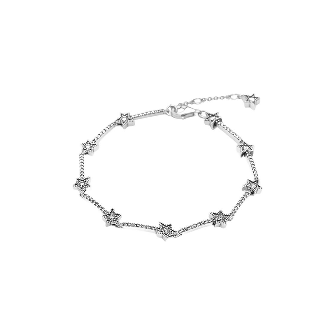 (W) 판도라 셀레셜 스타 브레이슬릿 스털링 실버 클리어 | Pandora | KREAM