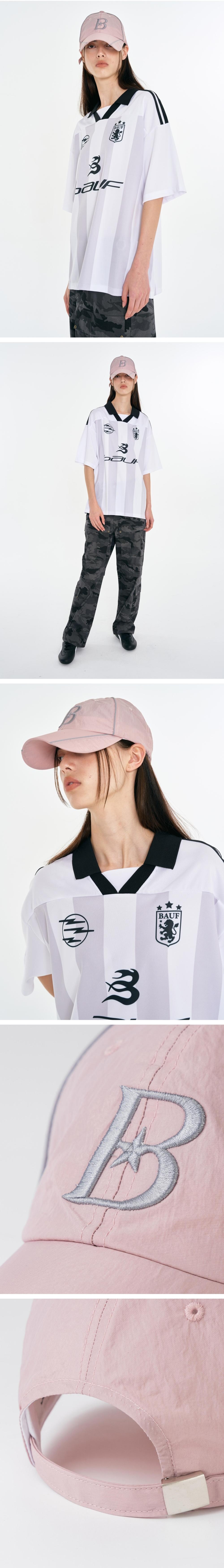 바우프 B 라인 나일론 볼캡 빈티지 핑크 | BAUF | KREAM