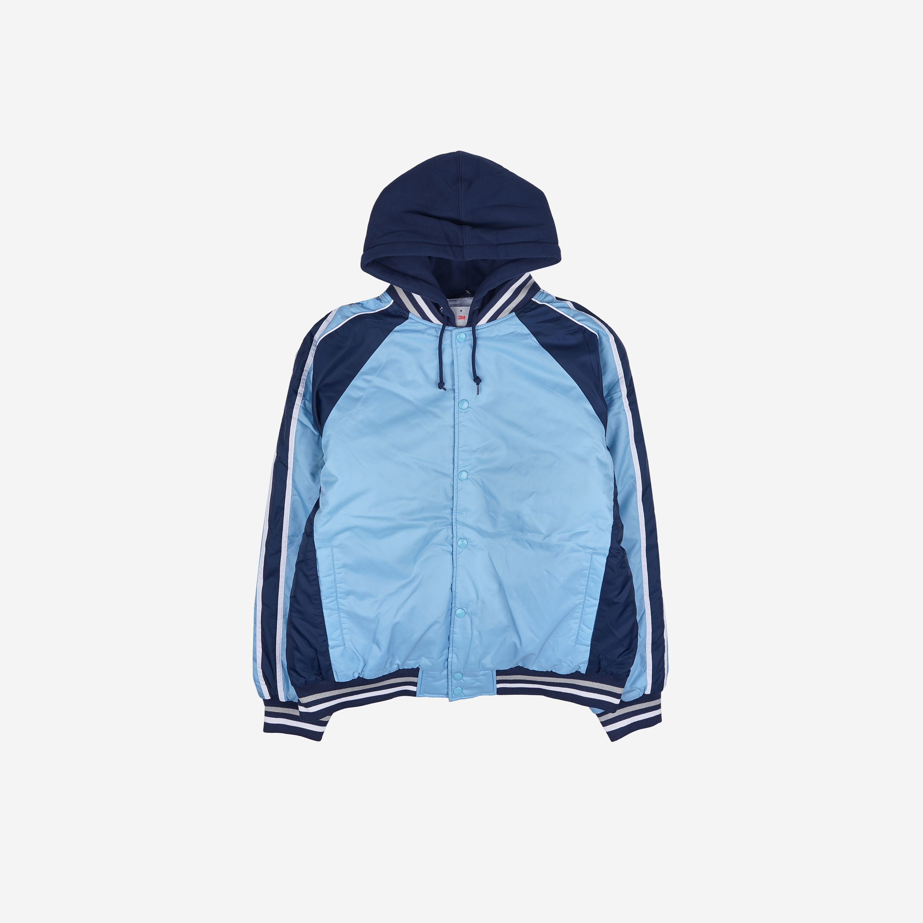 슈프림 후드 스타디움 자켓 블루 - 24SS | KREAM