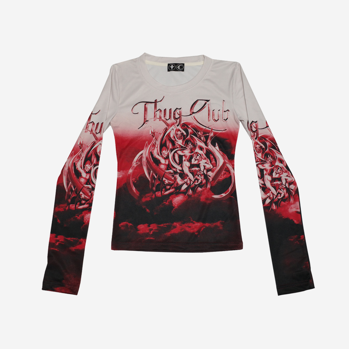 (W) 떠그 클럽 TC JPG 슬리브 레드 | Thug Club | KREAM