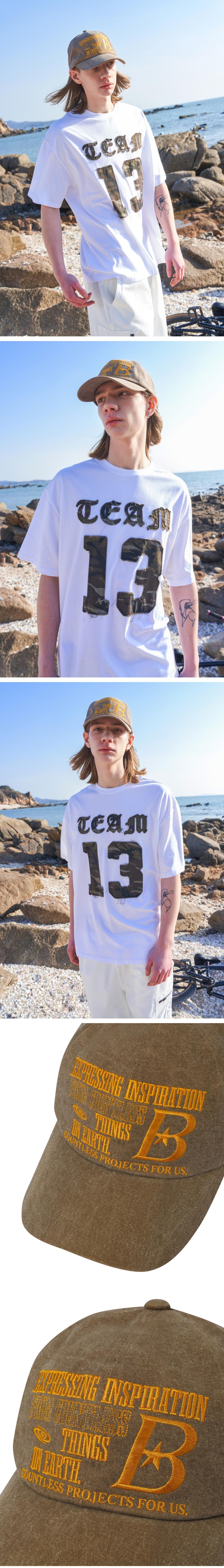 바우프 B 로고 볼캡 피그먼트 브라운 | BAUF | KREAM