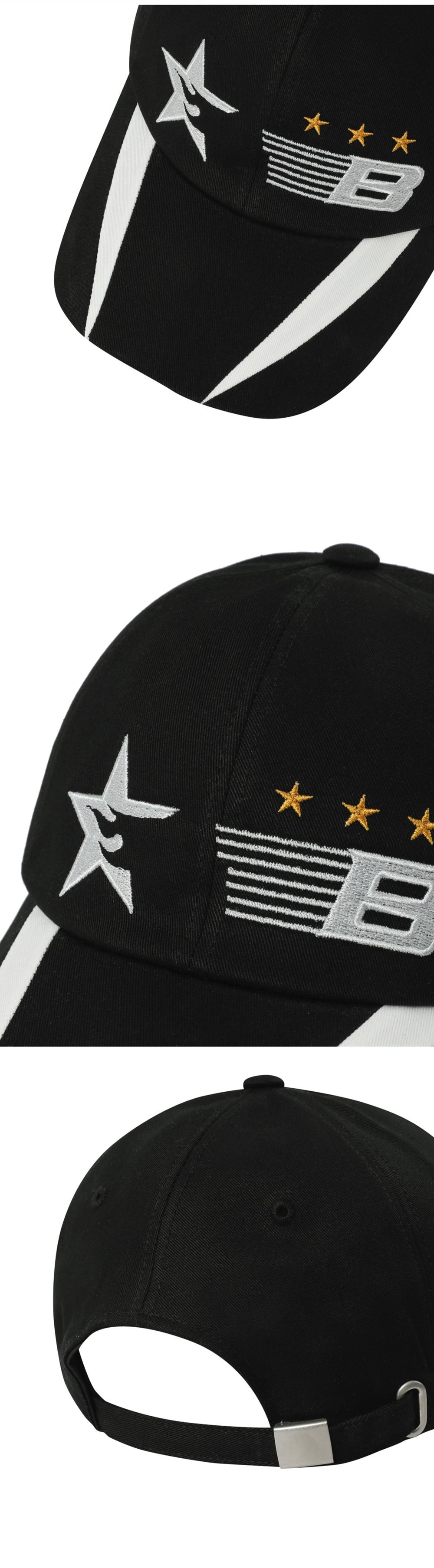 바우프 B 스타 레이싱 볼캡 네이비 | BAUF | KREAM