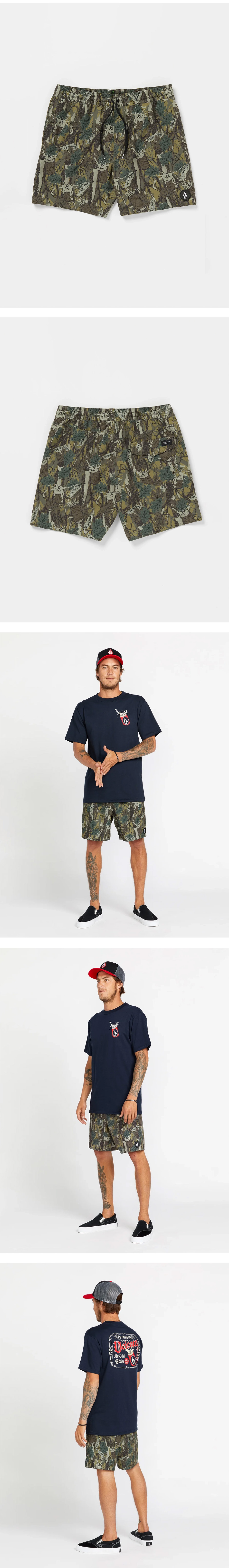 볼컴 상크토리움 트렁크 17 카모 | VOLCOM | KREAM