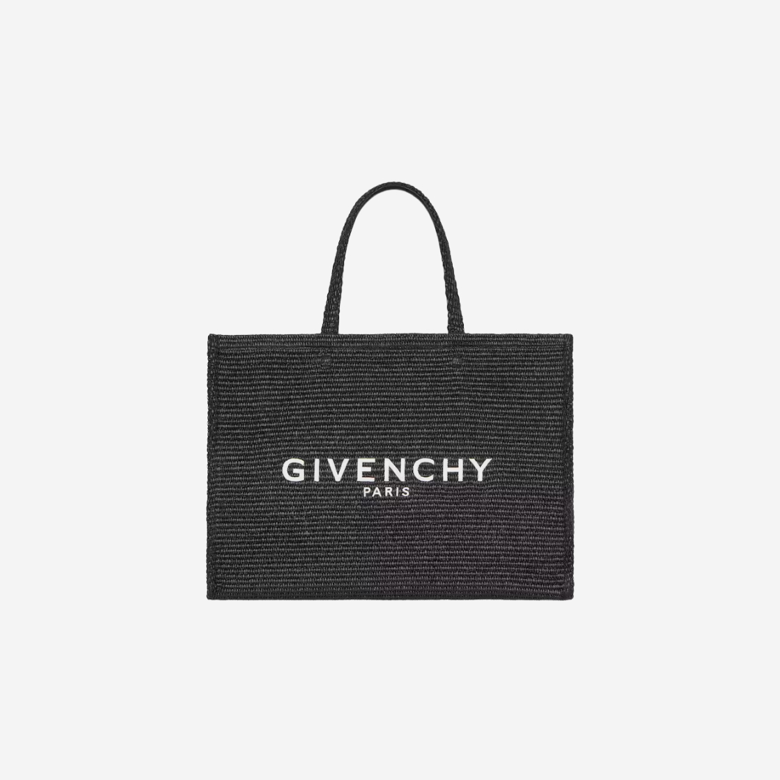 지방시 라피아 미디움 G 토트백 블랙 | Givenchy | KREAM