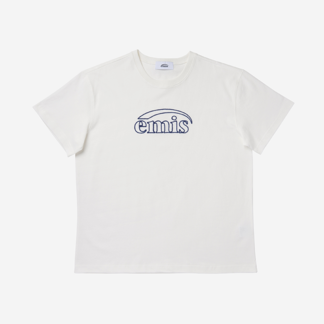 이미스 체인 스티치 티셔츠 화이트 | Emis | KREAM