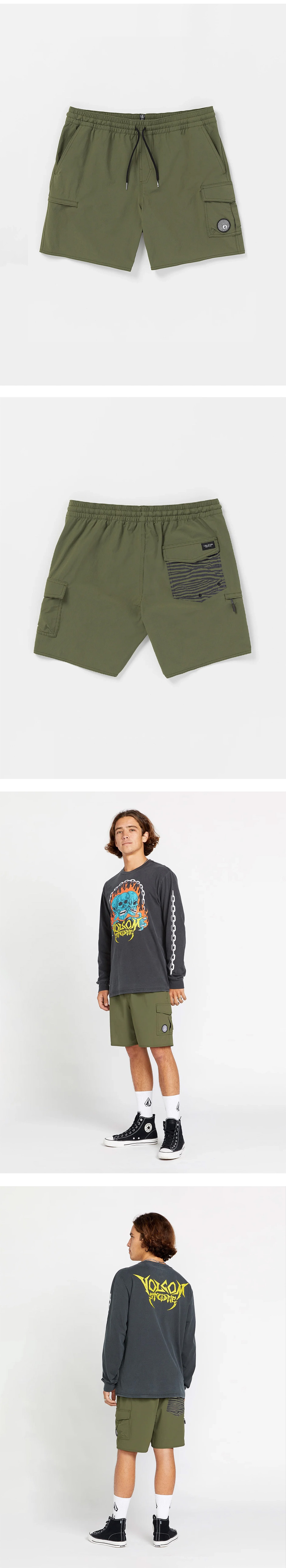 볼컴 TRULY 리버레이트 트렁크 17 카키 | VOLCOM | KREAM