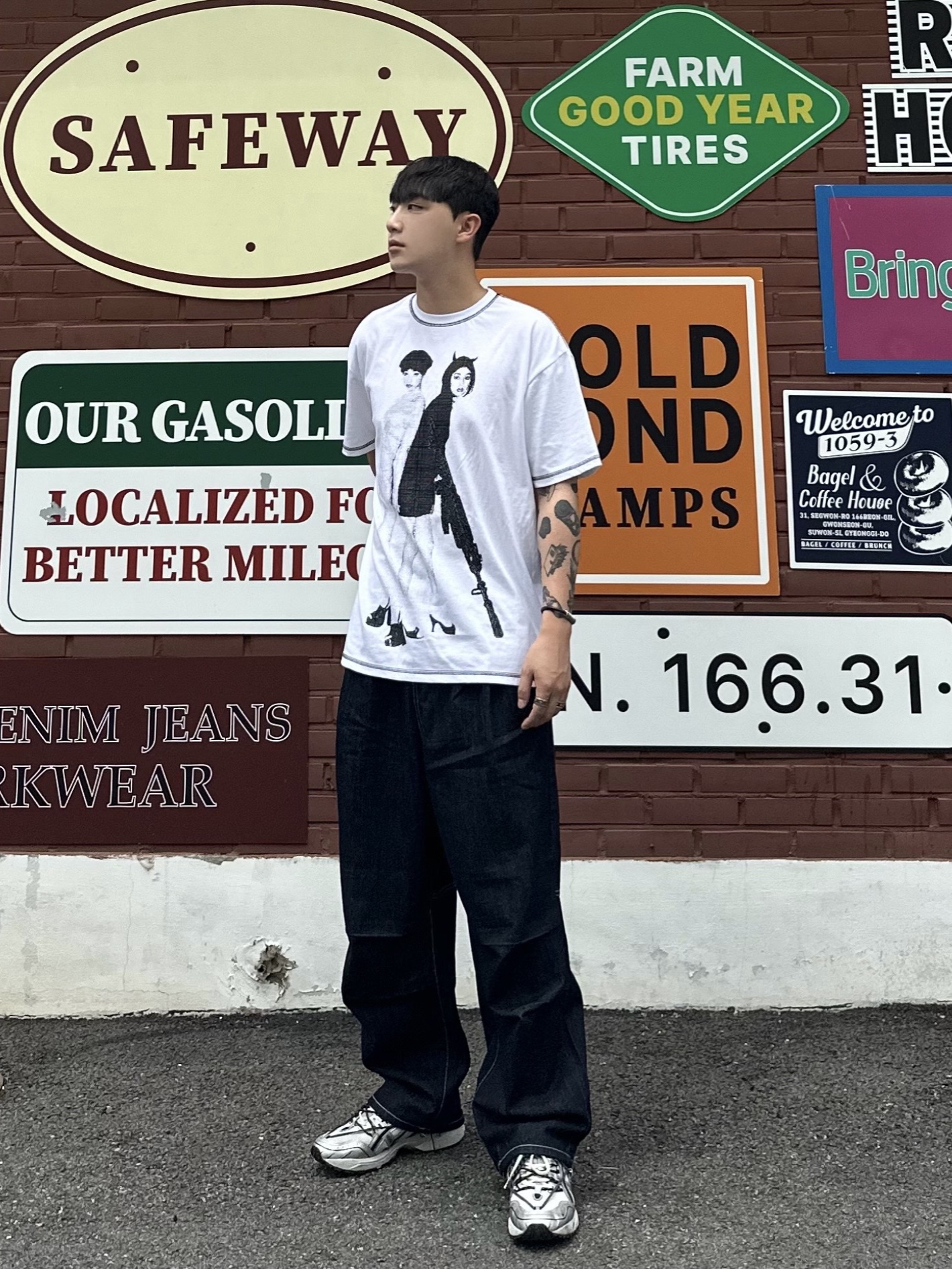 backseop 핀턱 팬츠 💙 | KREAM