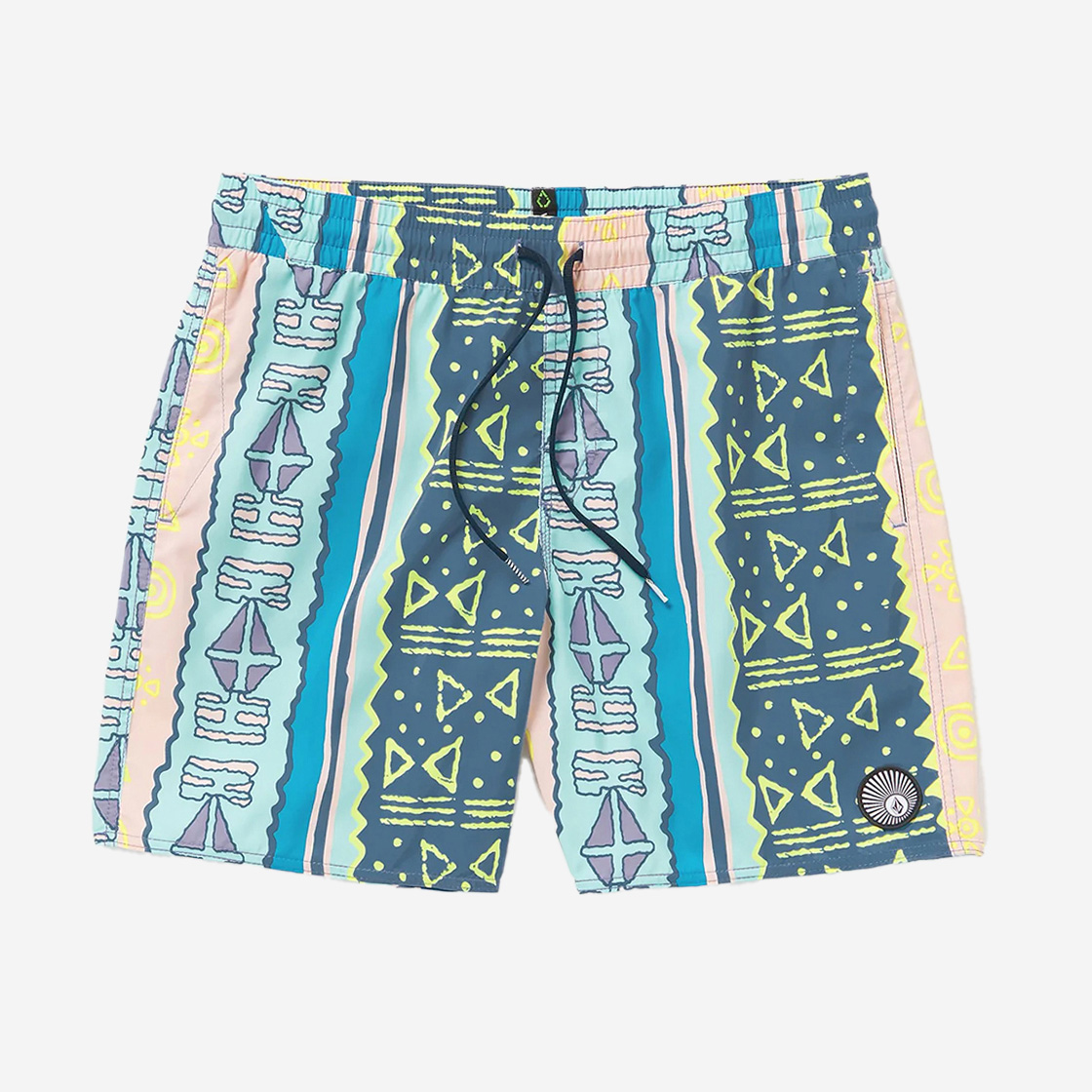 볼컴 LIDO 프린트 트렁크 17 블루 | VOLCOM | KREAM