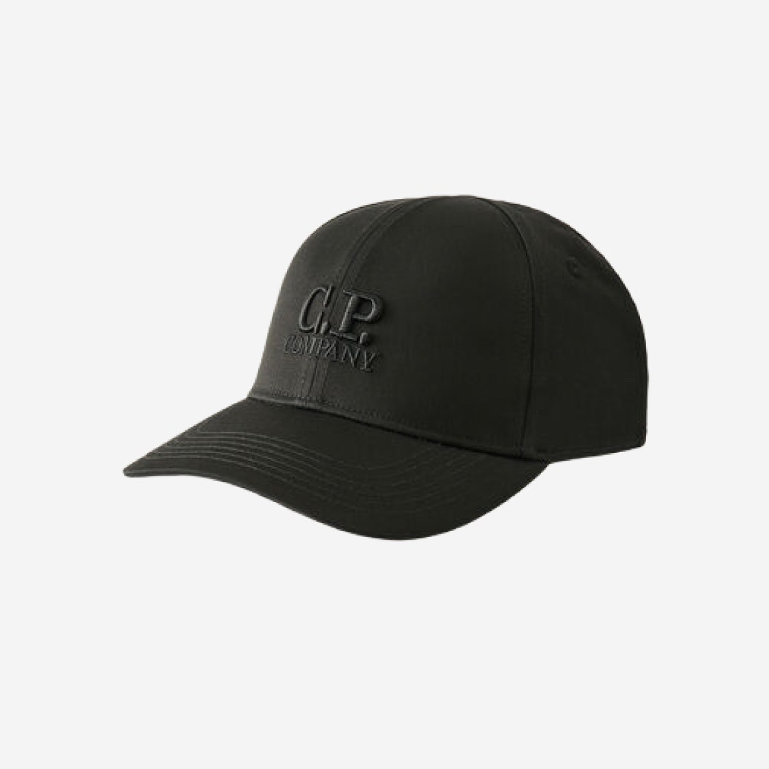 C.P. 컴퍼니 개비딘 로고 캡 블랙 - 24SS | C.P. Company | KREAM