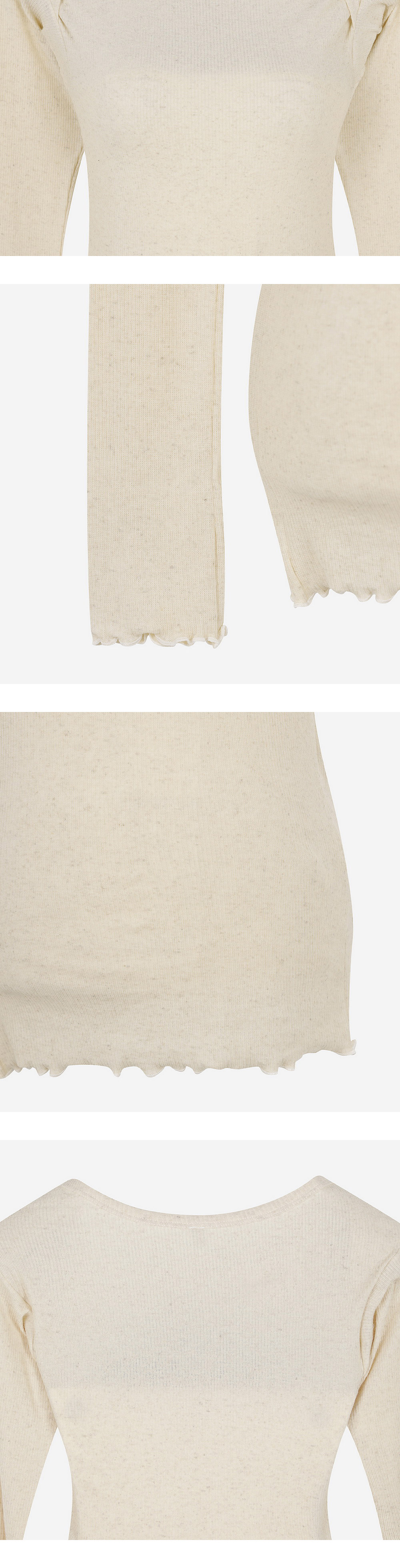 베이스레인지 우먼 디스크 롱 슬리브 언다이드 - 24FW | Baserange | KREAM