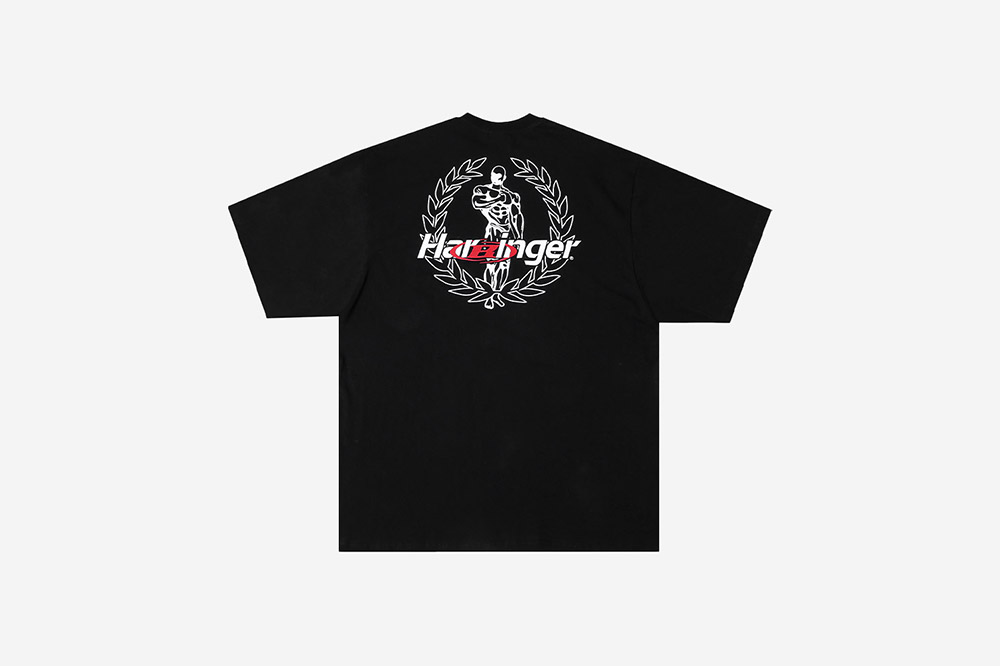 본투윈B X H 오버핏 티셔츠 블랙 | BORN TO WIN | KREAM