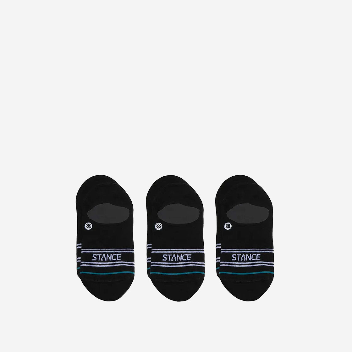 스탠스 베이직 3팩 노쇼 블랙 | STANCE | KREAM