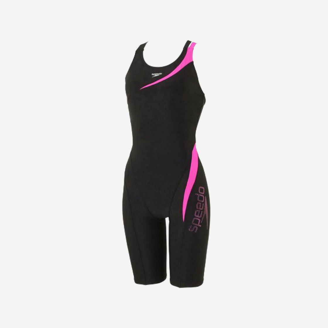 (W) 스피도 솔리드 5부 하프 바디 세미오픈백 마젠타 | Speedo | KREAM